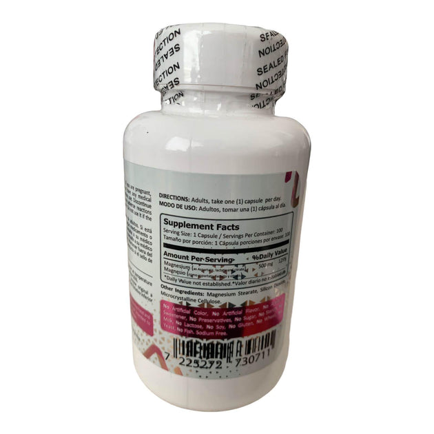 MEGA MAGNESIUM 100 CAPSULAS| MAGPRO – Bioinfinitysas